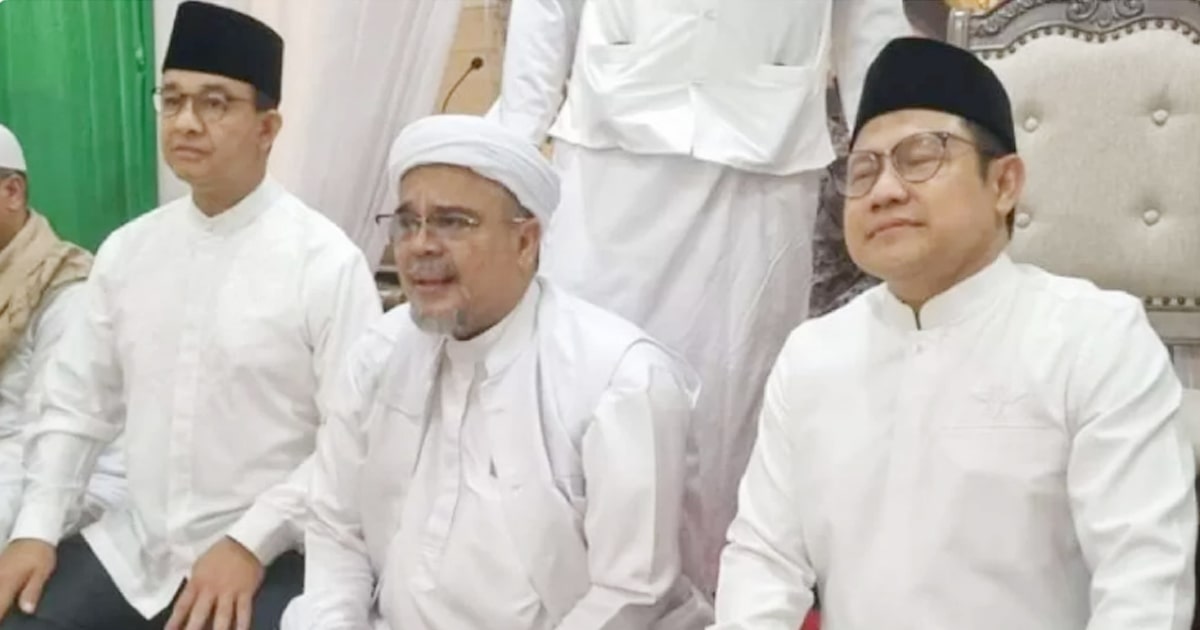 Anies Baswedan dan Cak Imin Temui Rizieq Shihab, Ada Momen Sakral di Petamburan