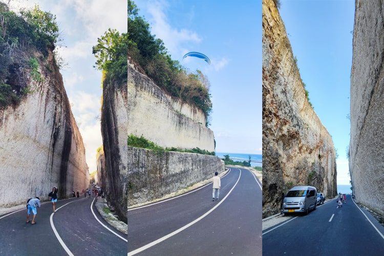 Pantai Tanah Barak, Surga Wisata di Bali dengan Tebing Terbelah
